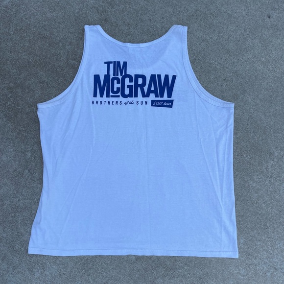 Anvil | Shirts | Vintage Tim Mcgraw Tour Tank Top | Poshmark